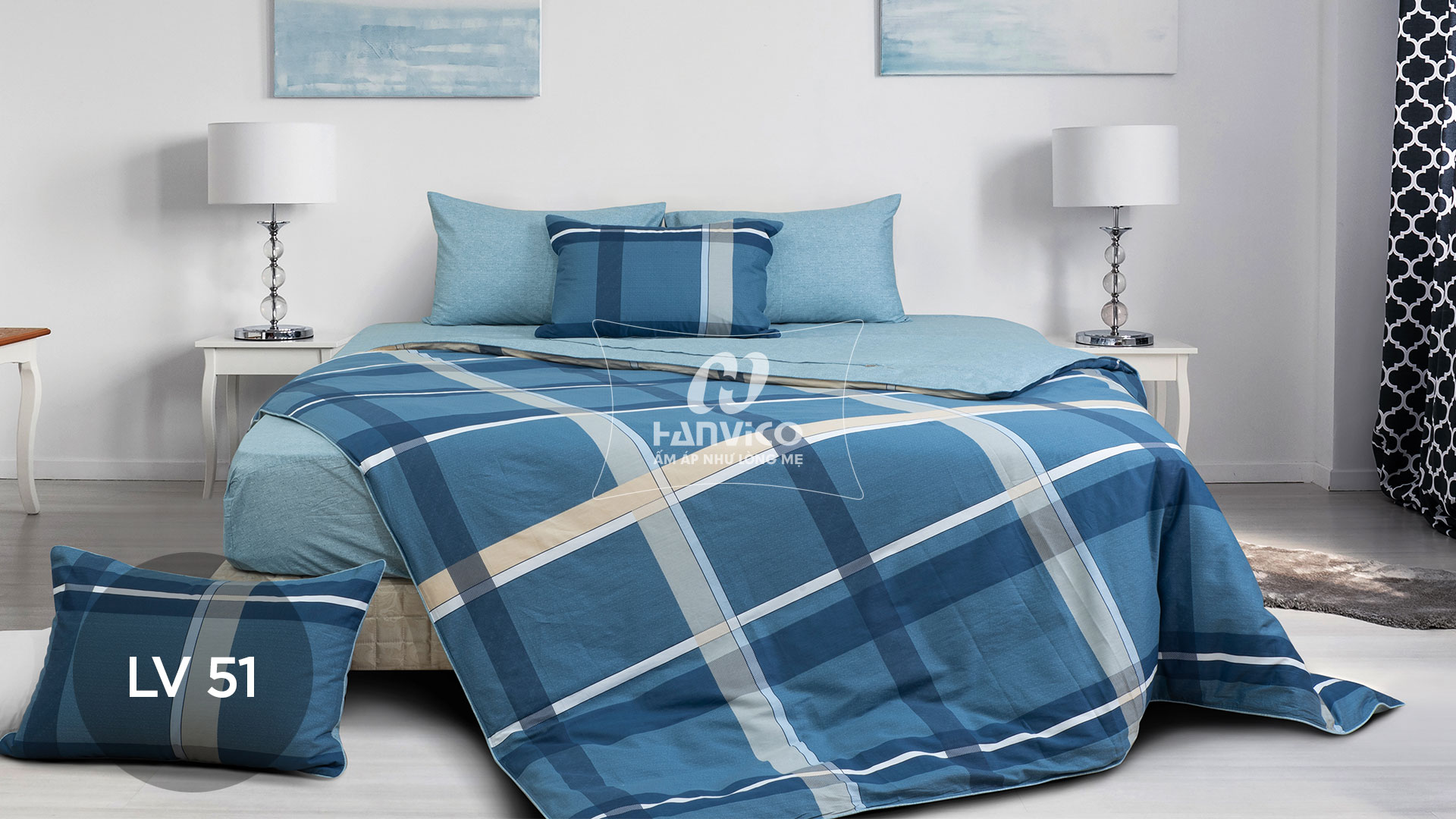 Bộ ga chun Hanvico Living – LV51 | Hanvico Hà Nội